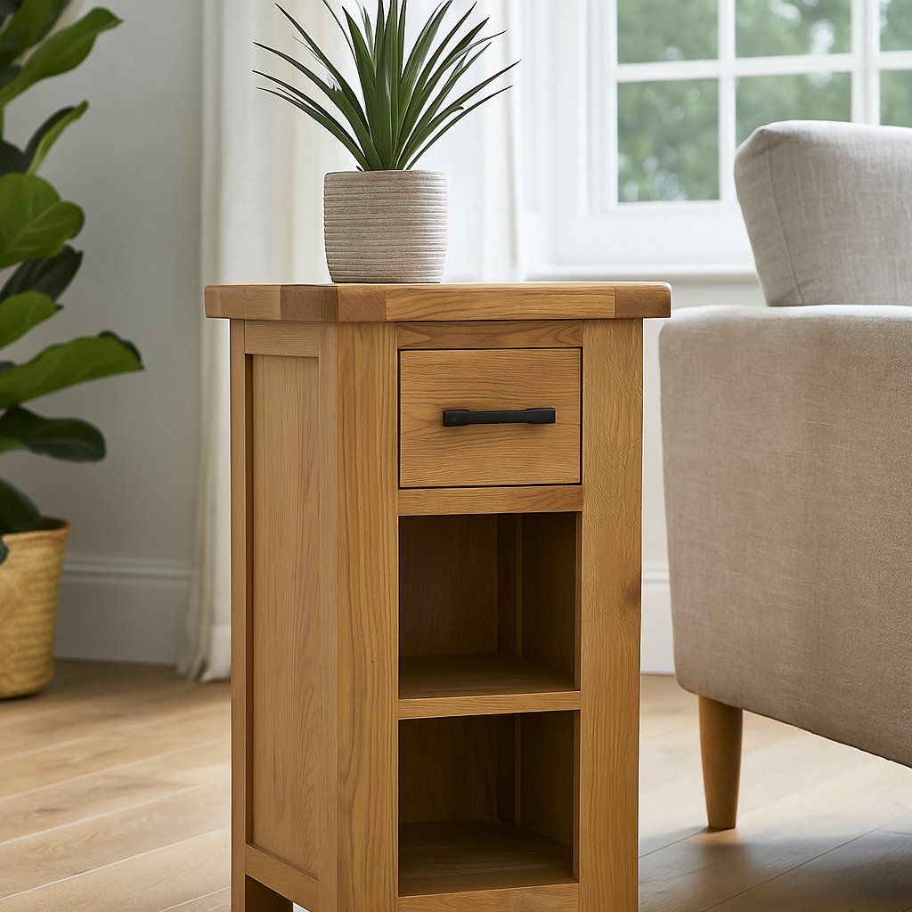 Arreton Telephone Table - Solent Beds & Furniture Ltd