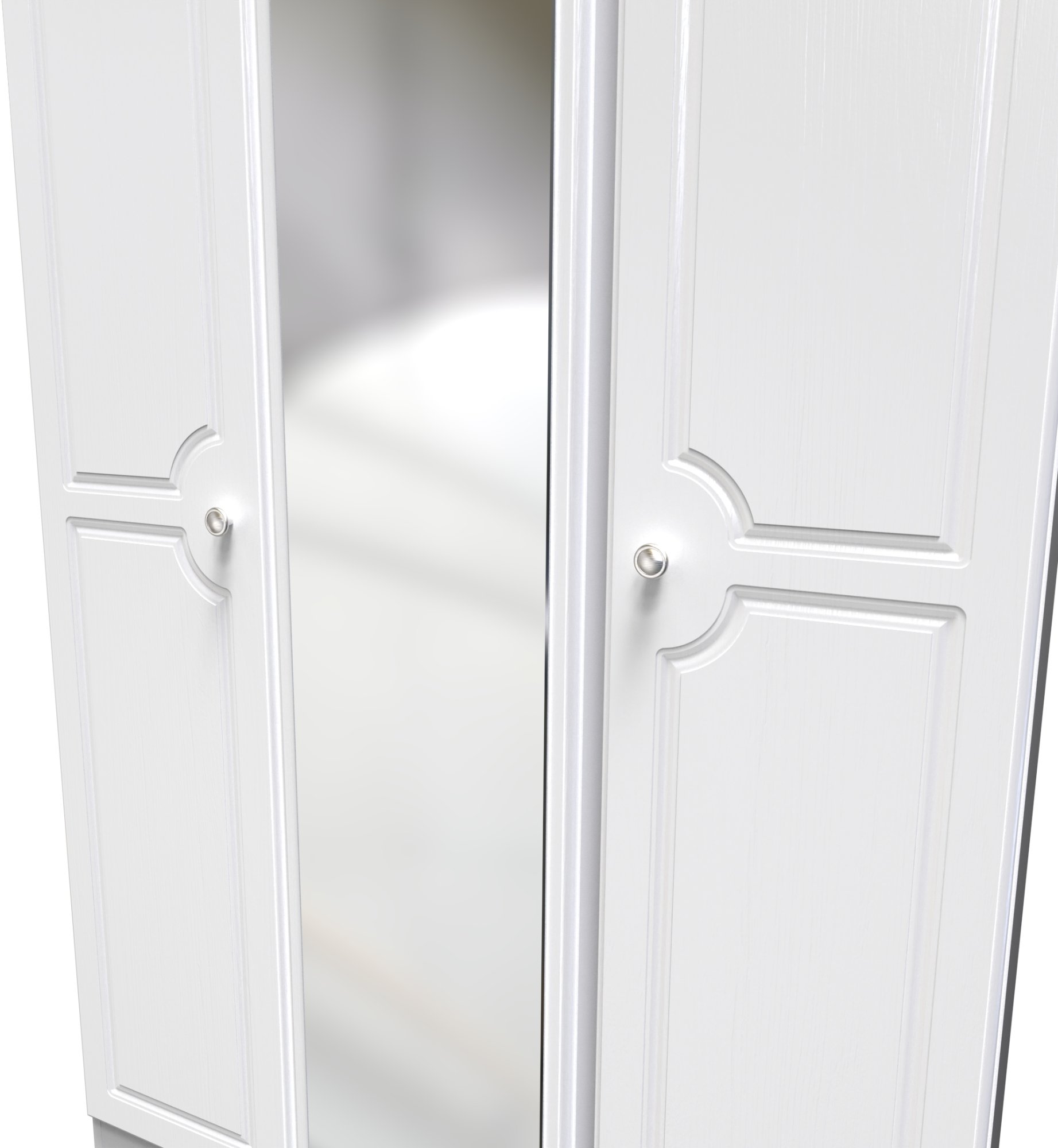 Appley Triple Mirror Robe - Solent Beds & Furniture Ltd